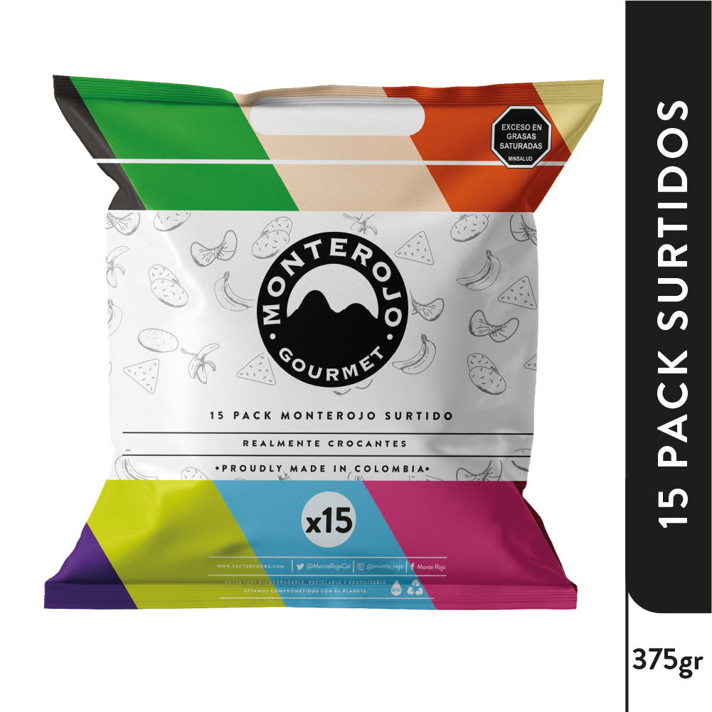 15 Pack Surtido 375 gr