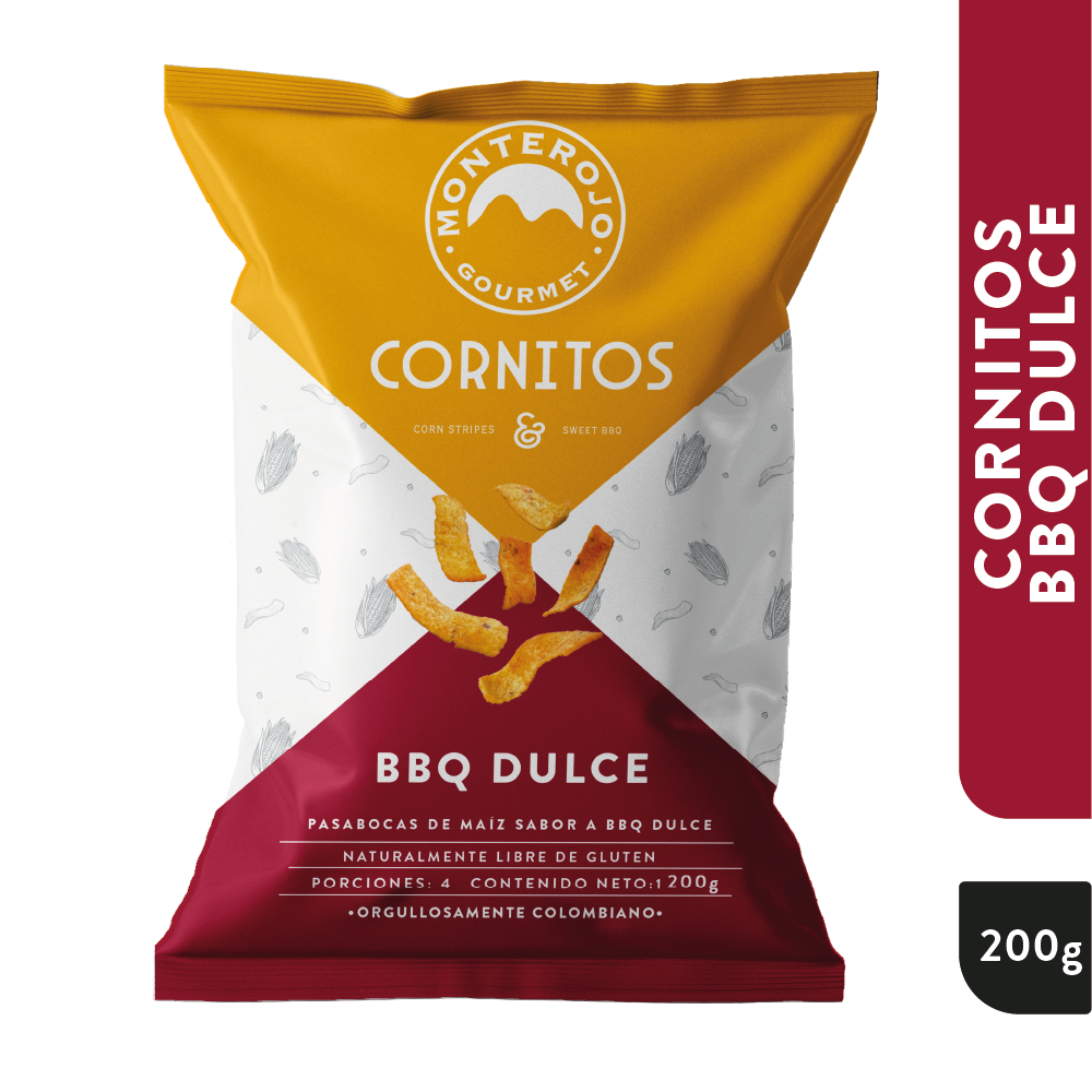 Cornitos BBQ Dulce 200gr